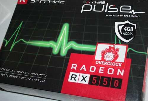 Sapphire Radeon RX 550 pulse