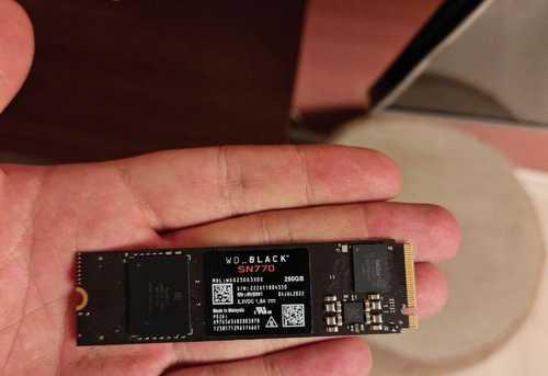 Ssd m2 nvme WD black SN770