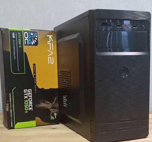 Игровой пк Core i5-8500  GTX 1050Ti 4Gb 16Gb