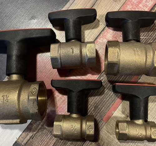 Шаровый кран Heimeier бронзовый PN16