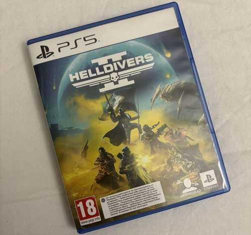 Helldivers 2 ps5 диск
