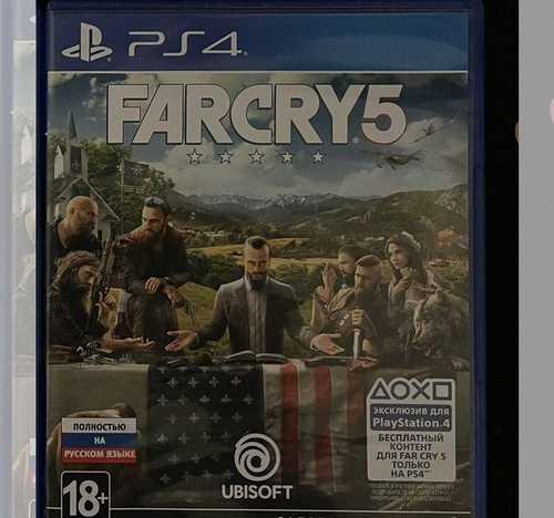 Far cry 5 PS 4/PS 5 (диск с ключом)