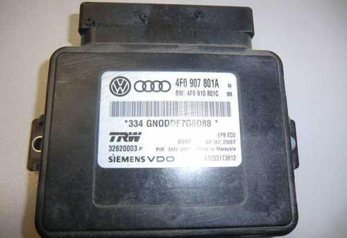 Блок управления стояночным тормозом Audi A6C6 4F