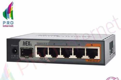 Коммутатор RB760iGS 4 LAN EIthernet