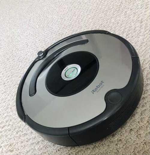Робот пылесос iRobot Roomba 615, черный, серый