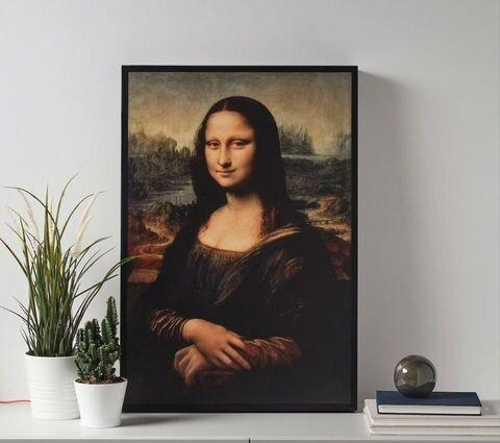 Картина с подсветкой Mona Liza IKEA x off-white