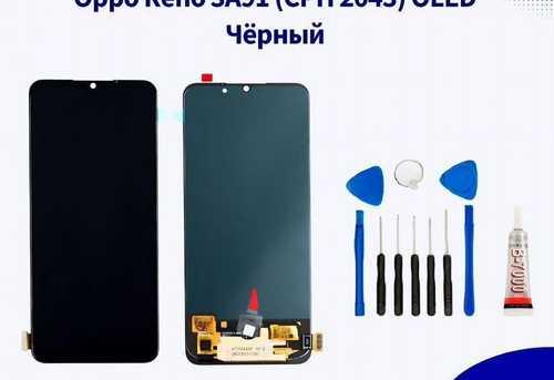 Дисплей для Oppo Reno 3/A91 (CPH 2043) oled Чёрный