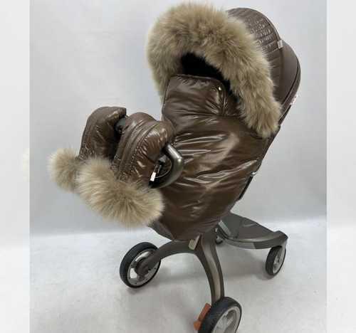 Зимний кит для коляски stokke