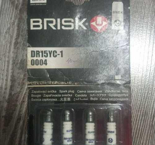 Свечи зажигания brisk dr15yc