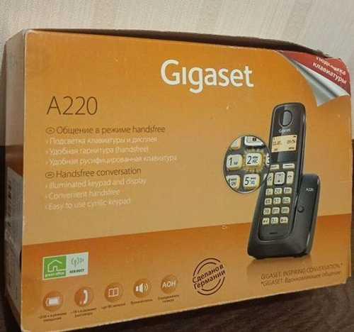 Новый домашний телефон Gigaset A220