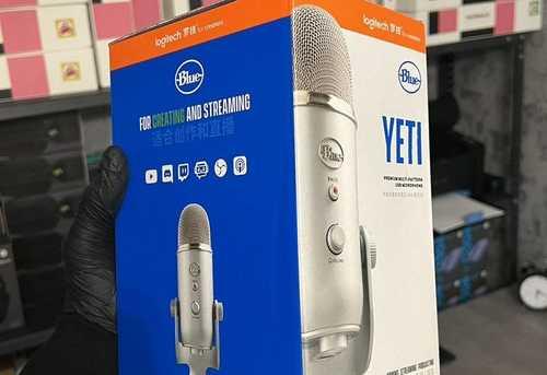 Микрофон Logitech Blue Yeti USB Silver