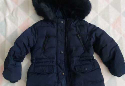 Зимняя куртка zara kids 110 см (5 лет)