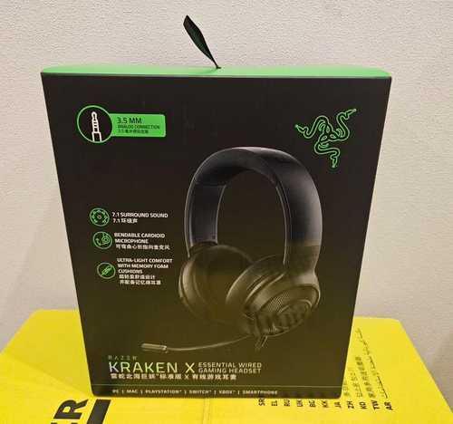 Наушники Razer Kraken X Lite Black