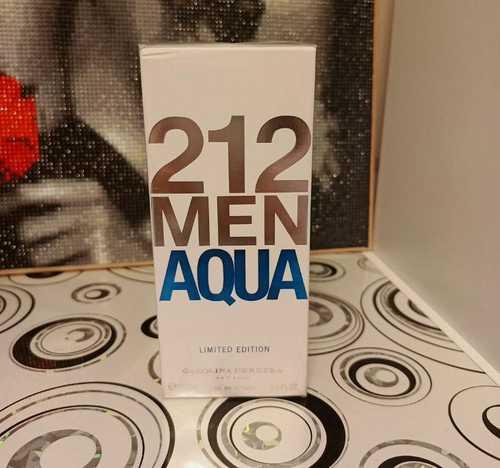 Парфюм мужской, духи 212 Men Aqua carolina herrera