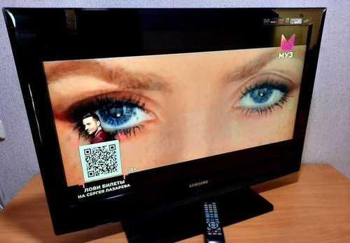 ЖК Телевизор Samsung 32д(81см) +кабель+ориг пульт