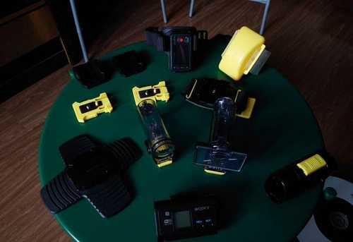 Экшн камера sony HDR-AS30V + аксессуары