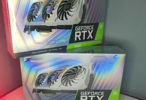 Видеокарта ColorFul RTX 3060 iGame Ultra W OC LHR