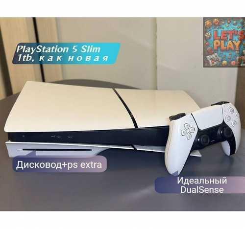 Sony playstation 5 ps5 Slim c дисководом   Extra