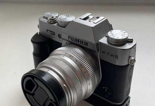 Fujifilm x-t20 + объектив Fujinon XF f/2 35mm R WR