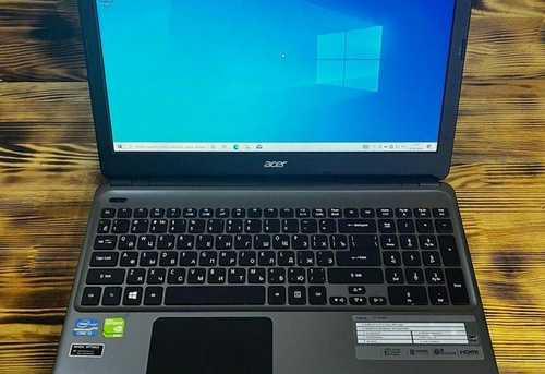 Ноутбук Acer i3 3-го,ssd 240Gb, GeForce 820m 1Gb