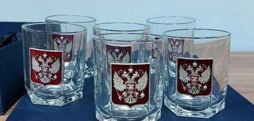 Набор стаканов для виски с гербом