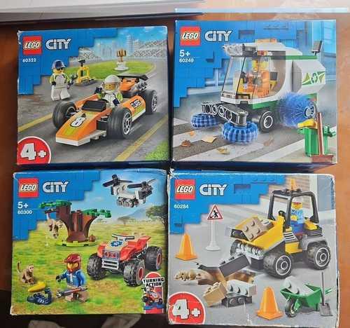 Lego city 60322, 60249, 60300, 60284