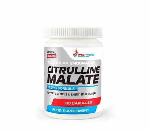 WestPharm Citrulline Malate 90 капсул