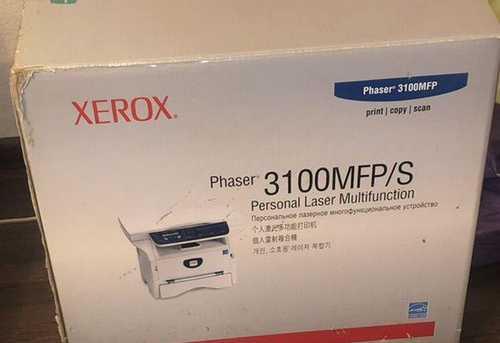 Принтер лазерный Xerox phaser 3100mfp мфу