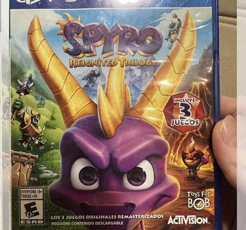 Spyro reignited trilogy ps4 диск