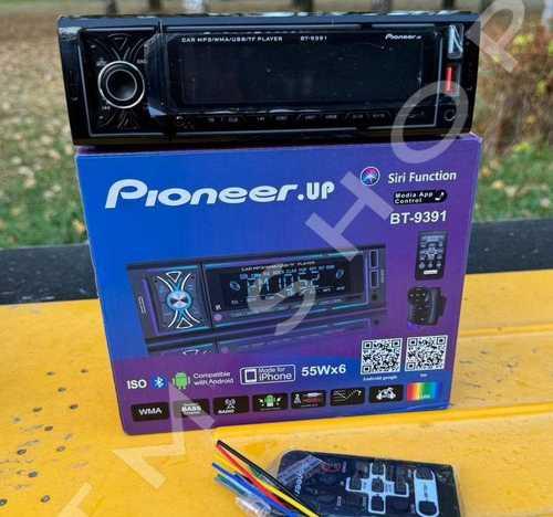 Магнитола Pioneer для автомобиля 1din блютуз