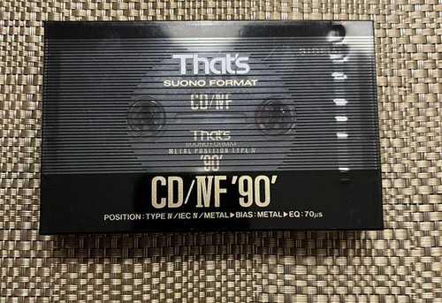 Аудиокассета That's CD/IVF 90 metal