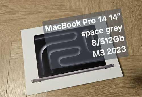Apple Macbook pro 14 m3 8/512Gb