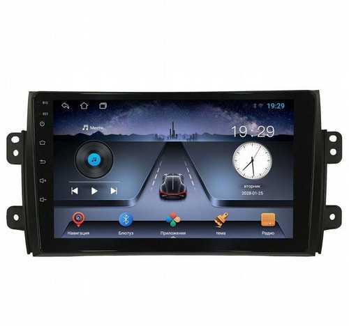 Магнитола Suzuki SX4 2006-2013 1/32 Qled Android