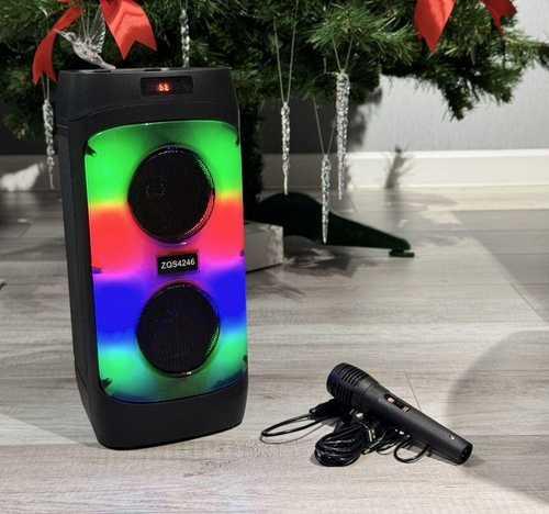 Колонка 4246 блютуз, usb, aux, FM