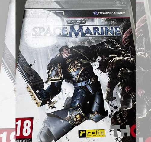 Игра диск ps3 space marine