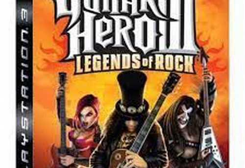 Guitar hero 3: legends of rock ps3