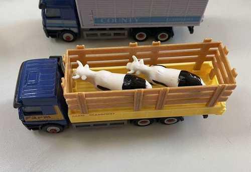 Модель автомобиля farm transport Welly