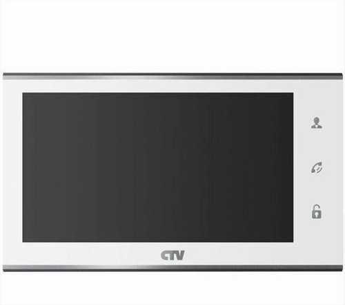 Цветной видеодомофон CTV CTV-M2702MD 7", цвет Белы