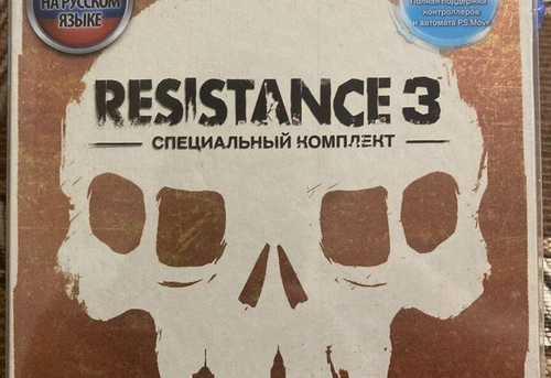 Игра "Resistance 3" ps3 (steelbox)