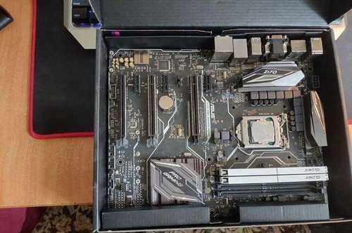 Сборка asus z170 aura + проц