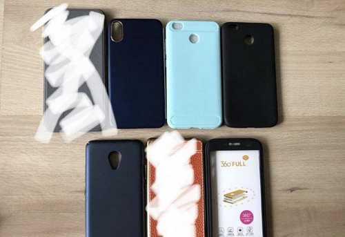 Чехлы Айфон 11 12 Pro, Xiaomi, Самсунг, стекло