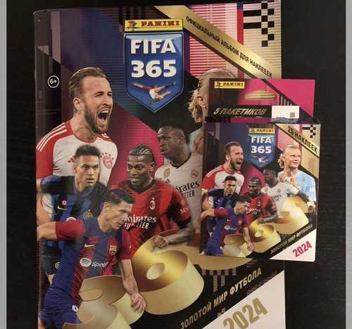 Наклейки Panini Fifa 365 2024