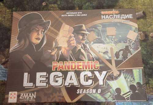 Пандемия сезон 0 Legacy Наследие настольная игра