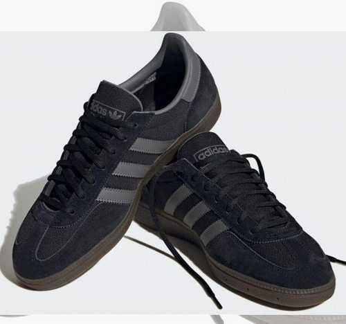 Adidas Originals Handball Spezial Black White Gum Sole UK 9