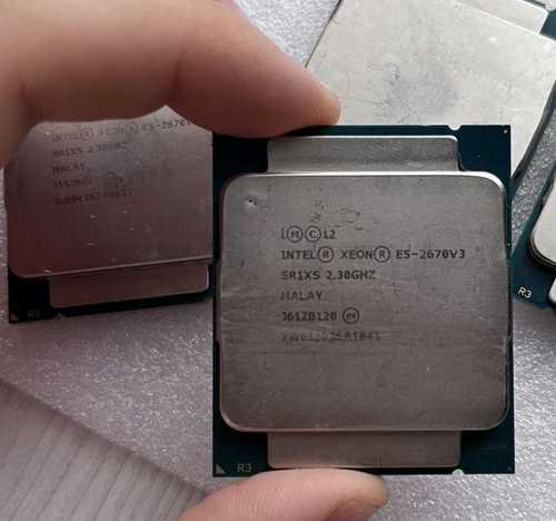 Процессор xeon e5-2670v3 12 ядер 24 потока