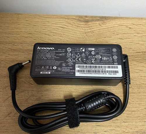 З/у для Lenovo 20V 3.25A, 4.0х1.7, оригинал, новое