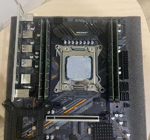 Мат. плата Machinist X99-G7 с проц. Xeon 2666v3