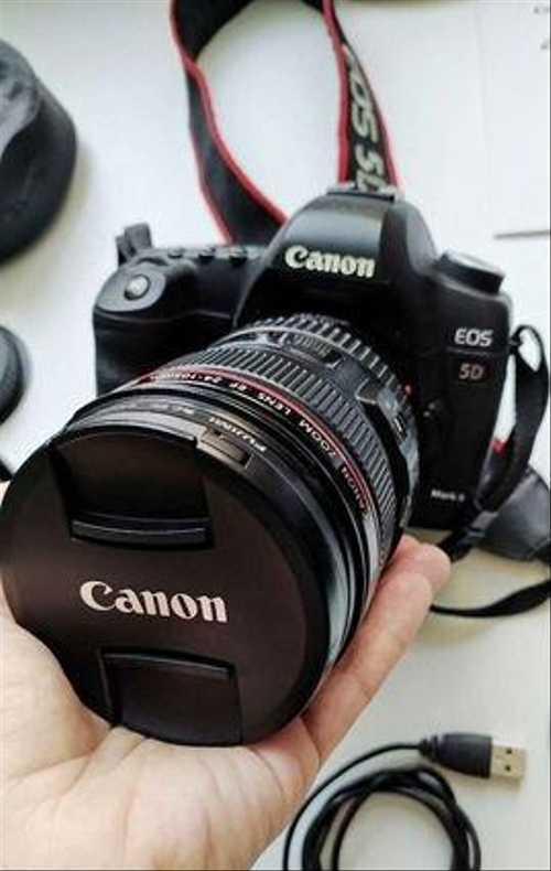 Зеркальный фотоаппарат canon eos 5d mark II