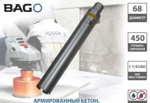 Коронка алмазная 68x450 Hilberg 1 1/4 UNC HD708