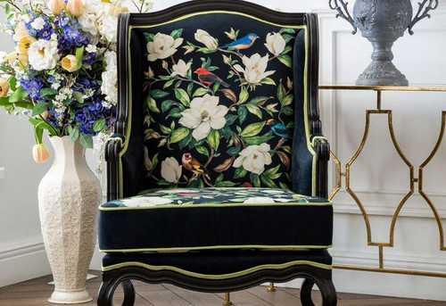 Кресло «Цветущая аристократка» деревянное
